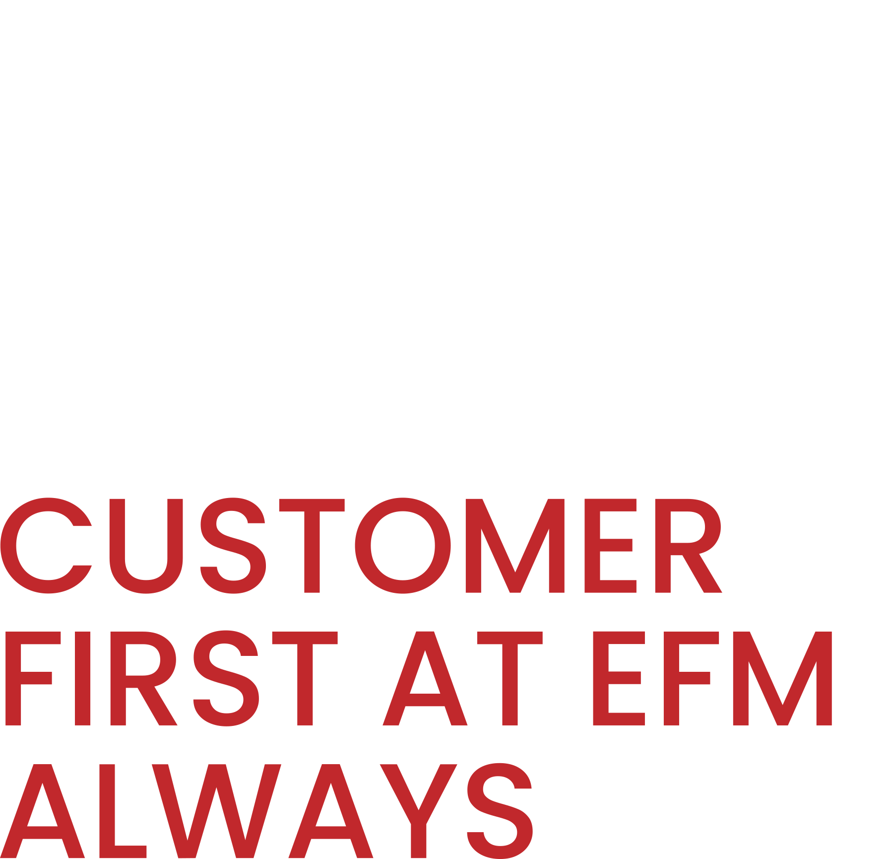 The EFM Way – EFM